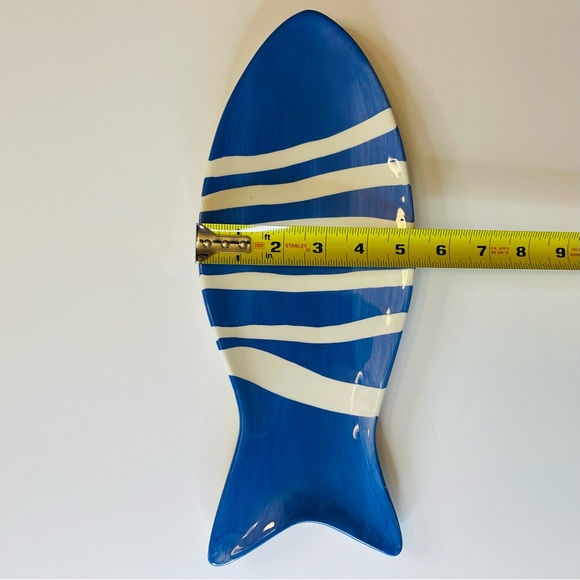New Creative | Dining | New Creative Ceramic Fish Plate Blue And White ...